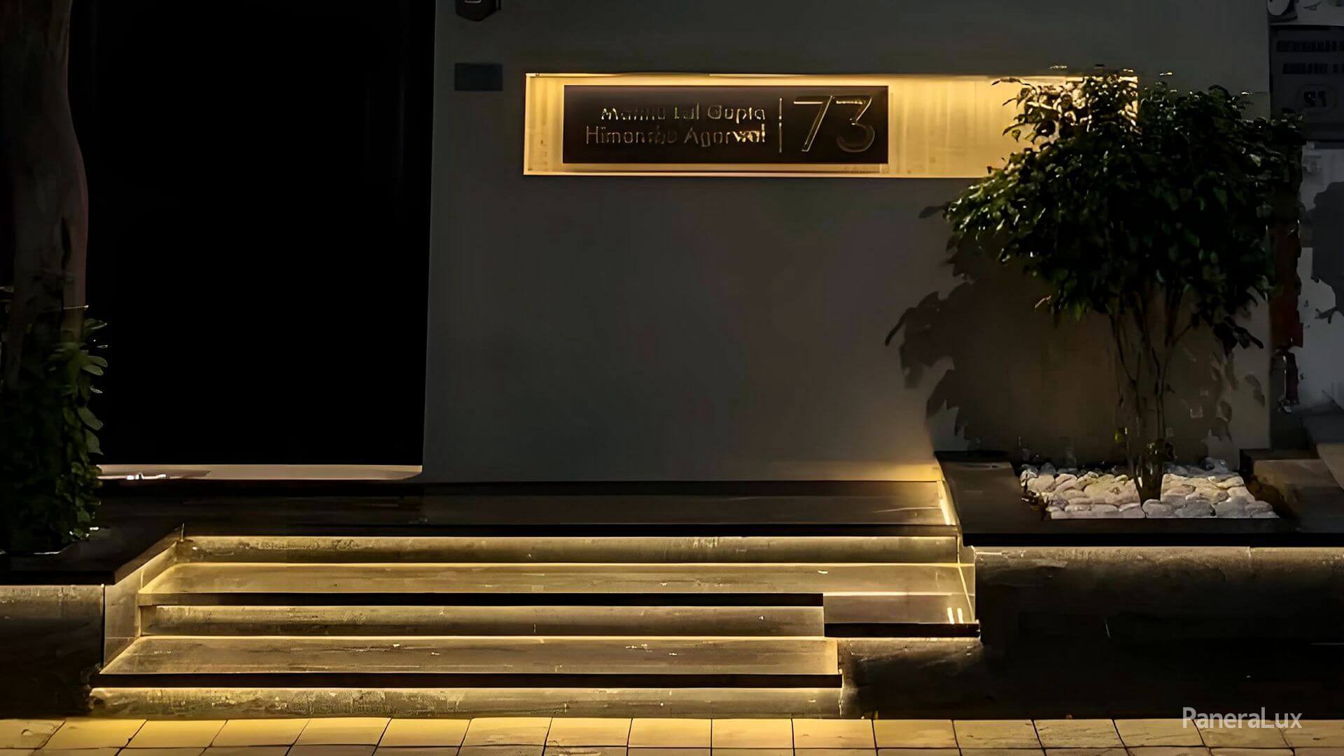 Outdoor Step Light Strip - Outdoor Stair Lights | PaneraLux