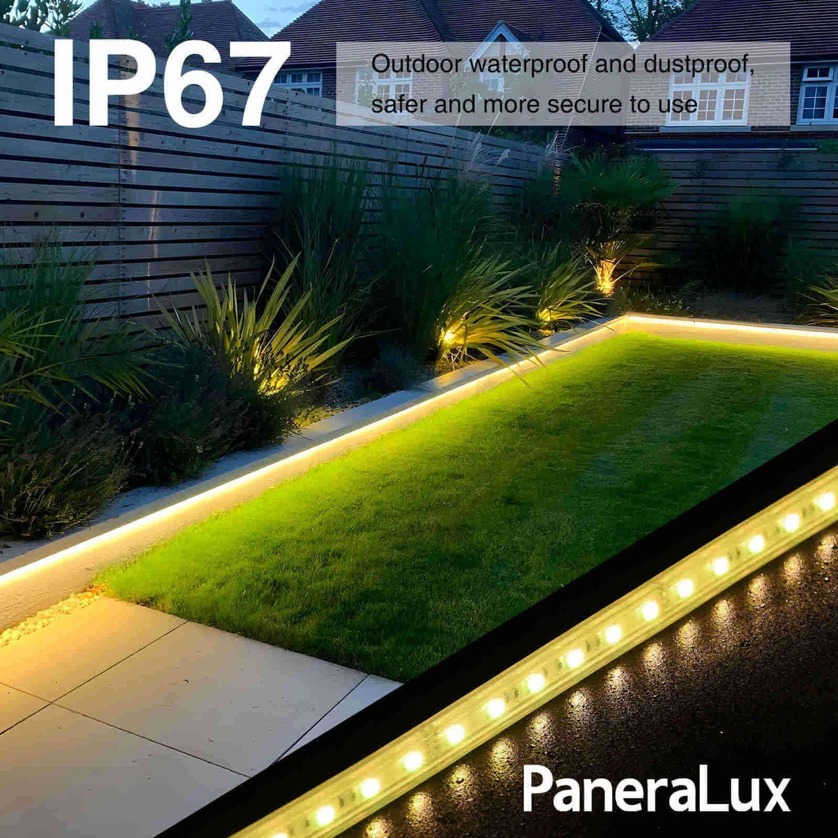 LED Strip Outdoor| PaneraLux Energy-Efficient Garden LED